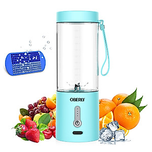 Blast Portable Blender, Cordless, 18oz. Vessel, Personal Blender for Shakes & Smoothies, USB Rechargeable Battery, USB-C Rechargeable, Dishwasher Safe Parts, Travel Cup for Gym, Car, Office, On the Go