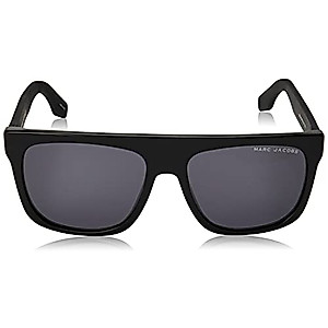 Marc Jacobs Womens Marc 357/S Sunglasses, Black/Gray, 56mm 17mm US