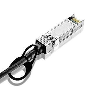 10G SFP+ DAC Twinax Cable, 10GBASE-CU Passive Direct Attach Copper SFP Cable, SFP Patch Cable for Arista CAB-SFP-SFP-5M, 5-Meter, Ethernet Network DAC