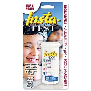 LaMotte Insta-Test Biguanide 4-Way Test Strips, 25-Count LES-2938-12
