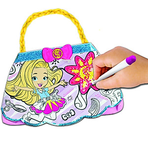 Tara Toys 94634 Nickelodeon Sunny Day Color N Style Sequins Purse Arts and Crafts Kit (6 Piece)