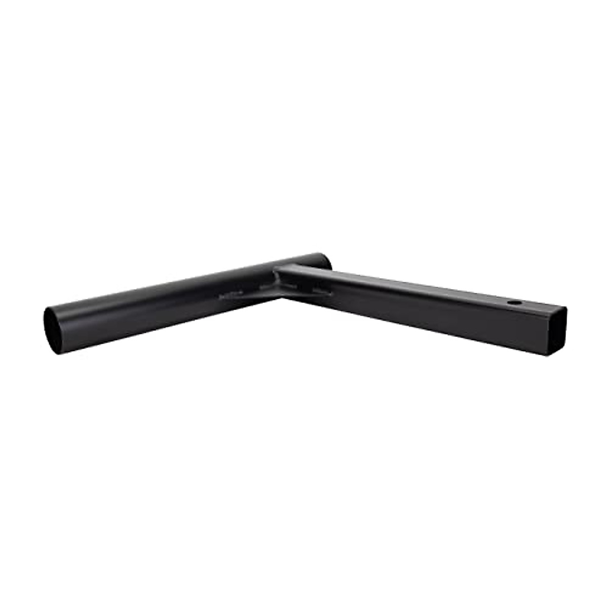 Camco Hitch Mount Flagpole Holder, Fits Standard 2-Inch Hitch Receivers, Durable and Rust Resistant (51611), Black