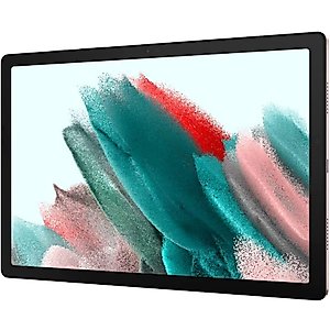Samsung Galaxy Tab A8 10.5-inch (1920x1200) WiFi Only Tablet Bundle, Eight-Core Unisoc T618 Processor, Bluetooth, Front & Rear Camera, Smart Switch,Android 11 + Accessories (64GB, Pink Gold) (Renewed)