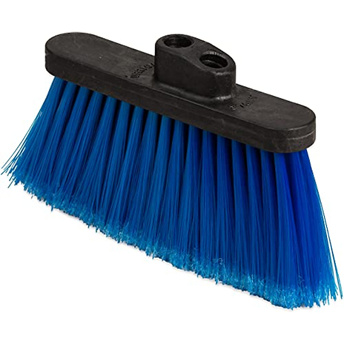 SPARTA 3685314 Flo-Pac Wide Duo Sweep Flagged Warehouse Broom Head, Polypropylene Bristles, 4" Trim x 13" Width Bristle, 7"Length, Blue (Pack of 12)