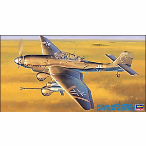 ハセガワ Hasegawa 1:48 Scale JU87G-2 Stuka Anti-Tank Model Kit