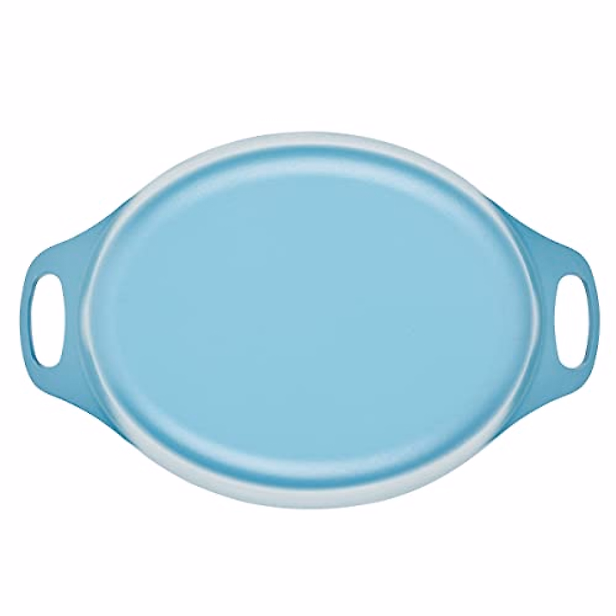Rachael Ray NITRO Cast Iron Dutch Oven, 6.5 Quart, Agave Blue