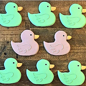 Rubber Duck Cookie Cutter, 4" Made in USA by Ann Clark