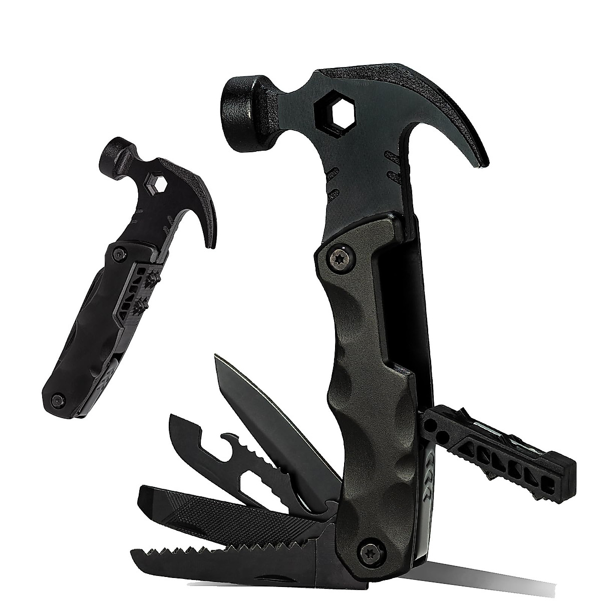 Multitool Hammer Camping Accessories, Multi Tools Cool Gadgets Stocking Stuffers Gifts for Men Dad Husband Grandpa Him Boyfriend Women Fathers Day Birthday Valentines Christmas