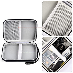 Case Compatible with Dremel Lite 7760 N/10 4V Multi-Purpose Rotary Tool Kit, Hard Carrying Storage Bag Organizer Fit for USB Charging Cable and Accessory Set (Box Only)