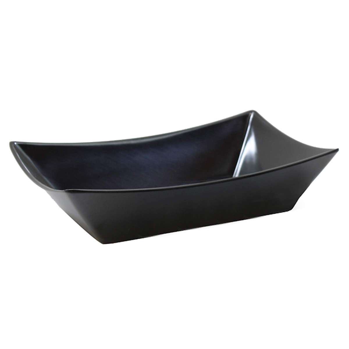 Better Burger Collection™ Large Fry Tray, Black, 7.375 x 4.875 x 1.75"