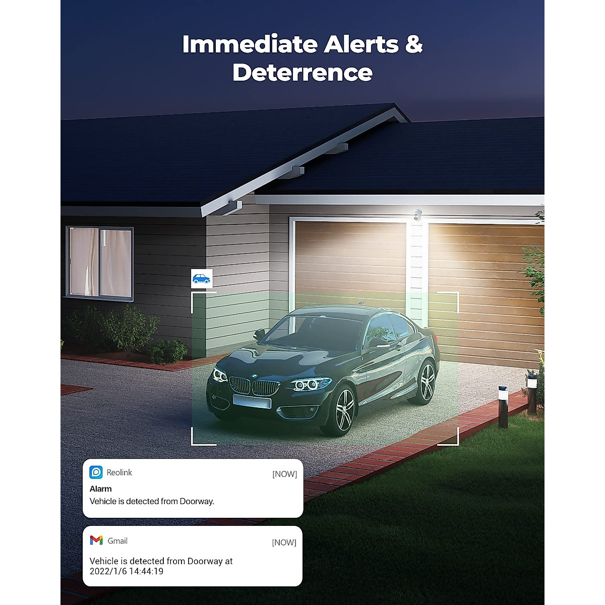 REOLINK E1 Outdoor PoE - 4K PTZ Outdoor Home Security System, PoE IP Camera with 3X Optical Zoom & Auto Tracking, 355° Pan & 50° Tilt, Color Night Vision, Human/Vehicle/Pet Detection, 2 Way Talk