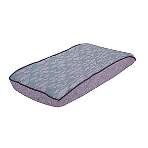 Bacati Clouds in The City Clouds Quilted Changing Pad Cover, Mint/Grey