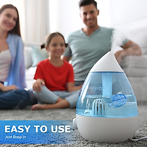 16 Pack Humidifier Fish Cleaner, Universal Humidifier Cleaning Fish for Humidifiers and Tanks, Purifies Water, Prevent Hard Water Build-Up, Demineralization Cleaner, Reduce Scale and White Dust
