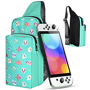Tangaroa Switch Bag for Switch/Switch OLED - Switch Accessories Travel Crossbody Bag - Portable Backpack (ACNH)
