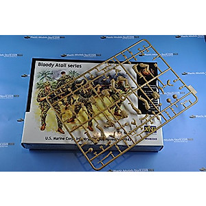 Masterbox Bloody Atoll US Marine Corps Infantry Tarawa, November 1943 1/35 Master Box 3543