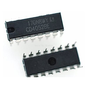 10PCS/Lot CD4052BE CD4052BCN cd4052 HEF4052 DIP-16 Signal Separator Demultiplexer