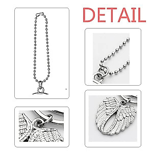 Stethoscope Doctor Body Position Silver Wing Car Pendant Decoration