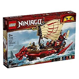 LEGO NINJAGO Legacy Destiny’s Bounty 71705 Ninja Toy Building Kit Featuring Ninja Action Figures (1,781 Pieces)
