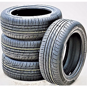 Set of 4 (FOUR) Forceum Octa All-Season Passenger Car High Performance Radial Tires-225/50R18 225/50/18 225/50-18 99W Load Range XL 4-Ply BSW Black Side Wall UTQG 400AA