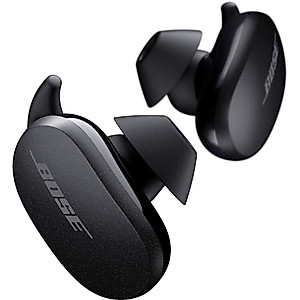 Bose QuietComfort Noise Cancelling Earbuds-Bluetooth Wireless Earphones, Triple Black