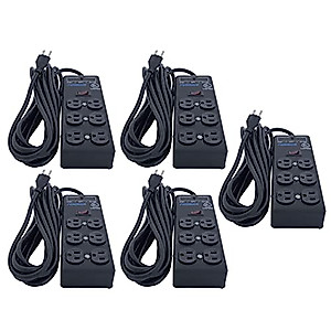 Furman SS6B 6 Plug Surge Protector (5 Pack)