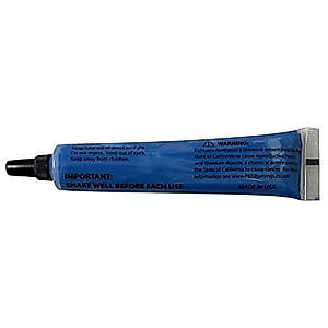 Sherco-Auto Blue Tamper Proof Cross Check Repair & Maintenance Warranty Seal 1.8 Oz Squeeze Tube Paint Marker - 1 Tube