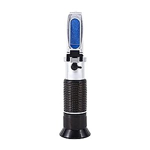 Battery Antifreeze Refractometer, Glycol Tester for Engine Coolant, Refractometer for, Propylene Glycol, Cleaning Fluids and Battery Fluids