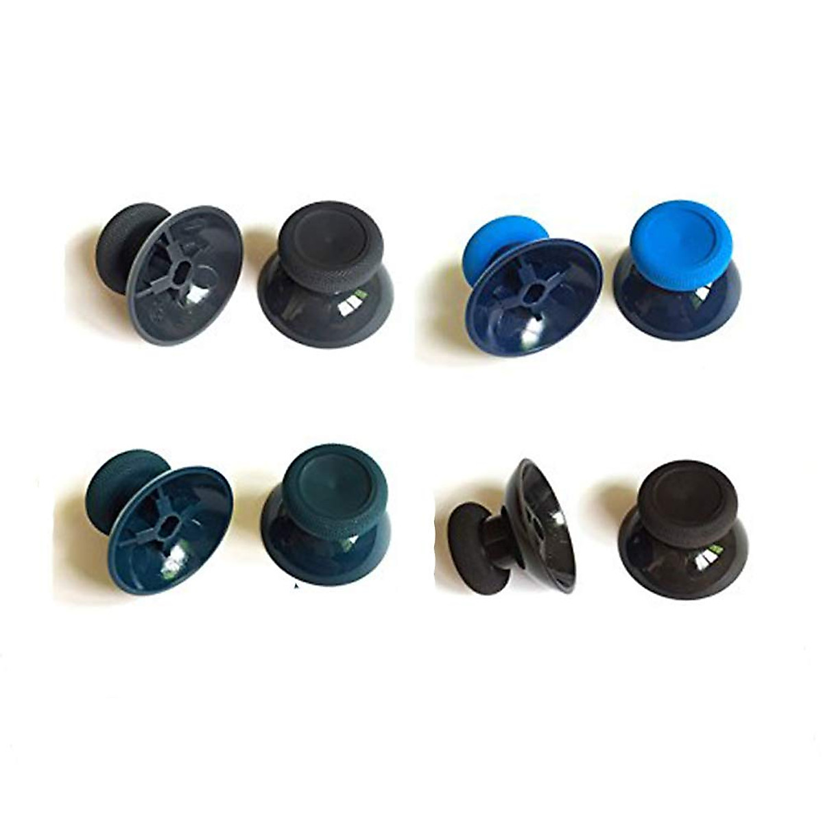 Analog Thumb Grip Stick Joystick Cap Thumbsticks Cover for Playstation 4 PS4 Xbox One PS3 Xbox One Slim S Controller Black