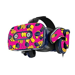 MightySkins Skin Compatible with HTC Vive Pro VR Headset - Make Lemonade | Protective, Durable, and Unique Vinyl Decal wrap Cover | Easy to Apply, Remove, and Change Styles | Made in The USA