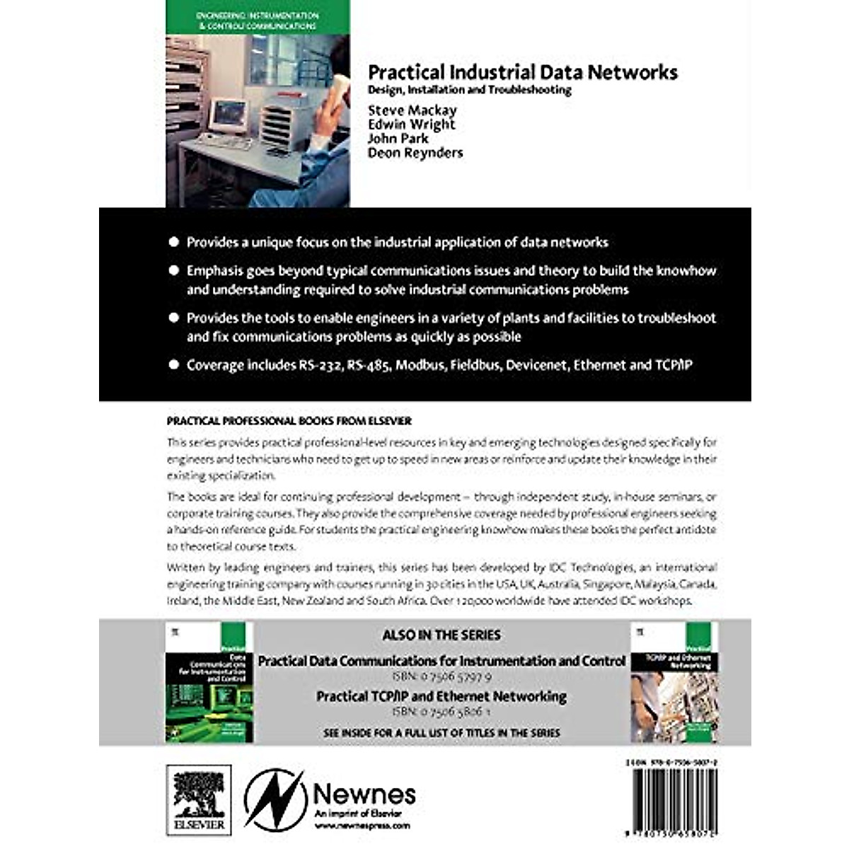 Practical Industrial Data Networks: Design, Installation and Troubleshooting