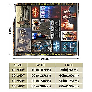 Throw Blankets Soft Cozy and Lightweight for Couch Sofa Bedroom Suitable hanoichos for Spring Summer