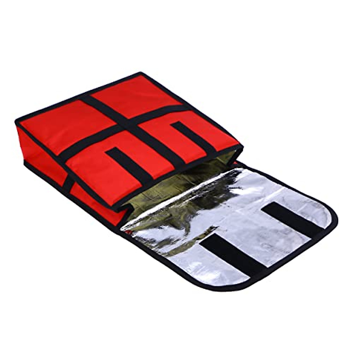 Cabilock 2pcs Insulated Pizza Bag Thermal Delivery Bag Pizza Delivery Bag Car Tote Backpack Organizer Pouch Car Organizer Bag Pizza Carrier Food Delivery Bag Tote Bag Storage Bag Red