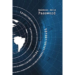 Quaderno delle Password: per smemorati. Password Book alfabetizzato piccolo, conserva i tuoi dati d'accesso in questo libro per password tascabile, 15x23 cm (Italian Edition)