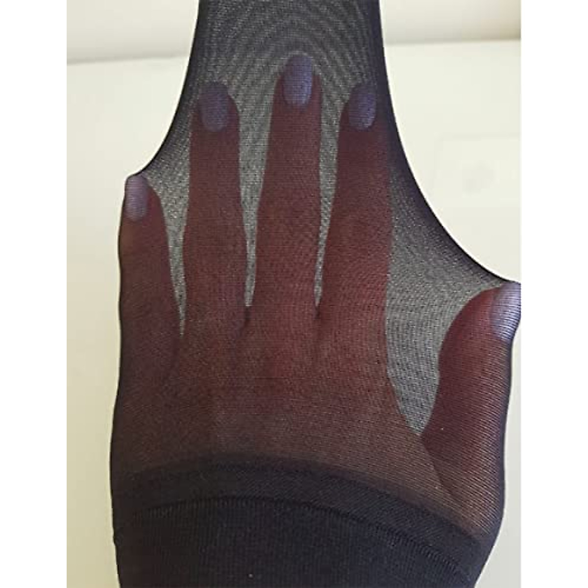 Women's 10 Pairs sheer socks for women ankle high, Pantyhose Socks 30 Den (5 pairs Nude + 5 pairs Black)