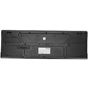 Mechanical Keyboard and Mouse Combo, Wireless Waterproof Mute Gaming Keyboard and 2.4Ghz 1600 DPI Gaming Mouse, for Mac/Windows/PC Gaming