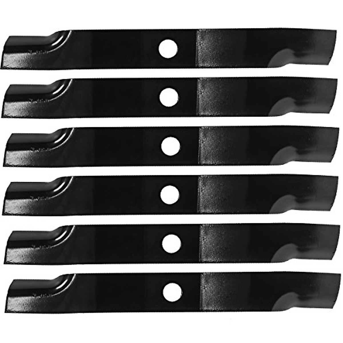 6PK Oregon Mower Blades Compatible with 60" Kubota Pro Decks ZD323 ZD326 Z725 92-049 K5647-34340 K5647-97530 K5668-97530