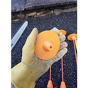 The Perfect Stick 16 inch magnetic firewood cutting tool to measure firewood length