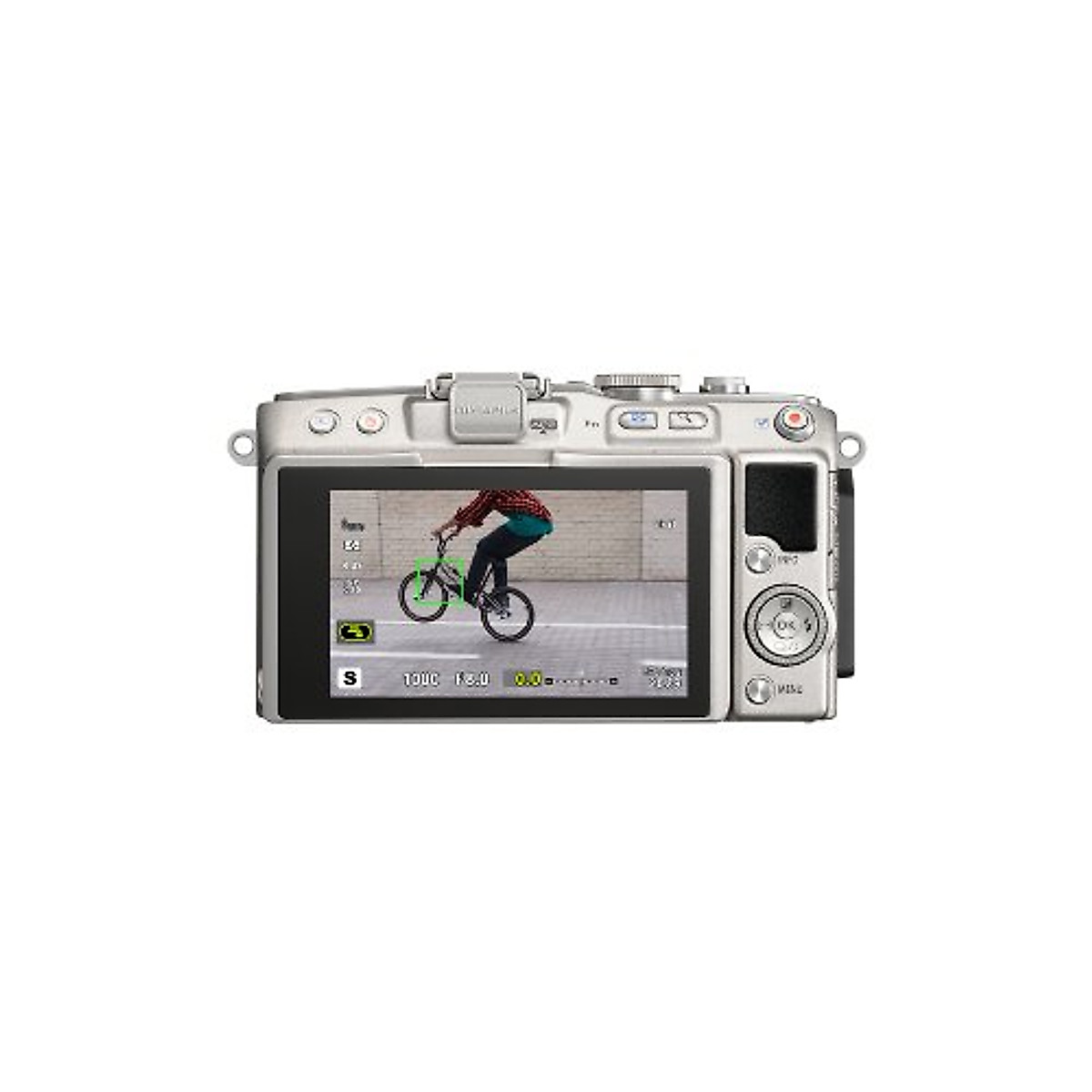 Olympus E-PL5 Interchangeable Lens Digital Camera Double Zoom Kit (Silver) E-PL5 DZKIT - Internatinoal Version (No Warranty)
