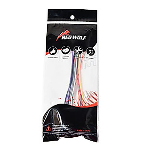 RED WOLF Radio Wiring Harness Antenna Adapter Connector Compatible with Dodge 2007-2011, Jeep 2008-2011, Chrysler 2008-2011Install Aftermarket Car Stereo CD Player Wire Cable Plug