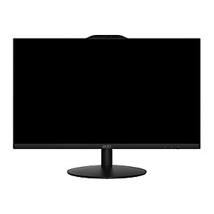 MSI PRO AP272 AIO Desktop, 27" FHD IPS-Grade LED, Intel Core i5-12400, 8GB Memory, 500GB SSD, WiFi 6, BT 5.1, Black, Windows 11 Home (12M-033US)