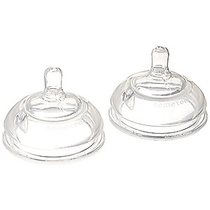 Comotomo Replacement Nipples in Variable Flow for Ages 6 Months (2-Pack)