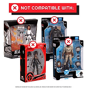 EVORETRO Action Figure Display Box Case Protector for Marvel Legends Series 6 inches Action Figure Toy Boxed -10 Pack - Ultra Clear PET Plastic, Scratch Resistant Protective Cases