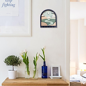 Cartoon Key Holder, Fairy Key Holder, Fairy Tale Layered Wood Art, Dimensional Wood Art Key Holder, Modern Key Rack, Fairy Scenery Wall Art, Entryway Organizer, Abstract Wall Decoration