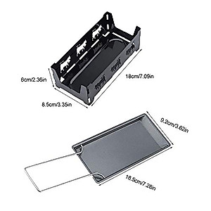 Cheese Raclette, Portable Foldable Non-Stick Candlelight Raclette Pan with Spatula Barbecue Home Kitchen Grilling Tool