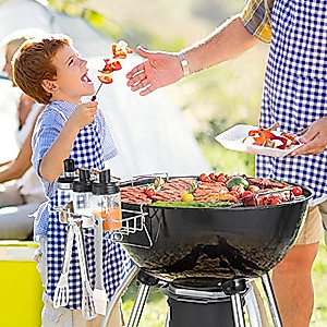 VEVOR 21 inch 22 inch, Round Grates Kettle Charcoal Grill Replacement Parts for Outdoor Cooking, Barbecue Camping, Picnic, Backyard, Silver