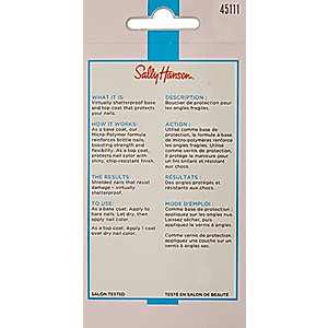Sally Hansen Ultimate Shield Fortifying Base & Top Coat 2655