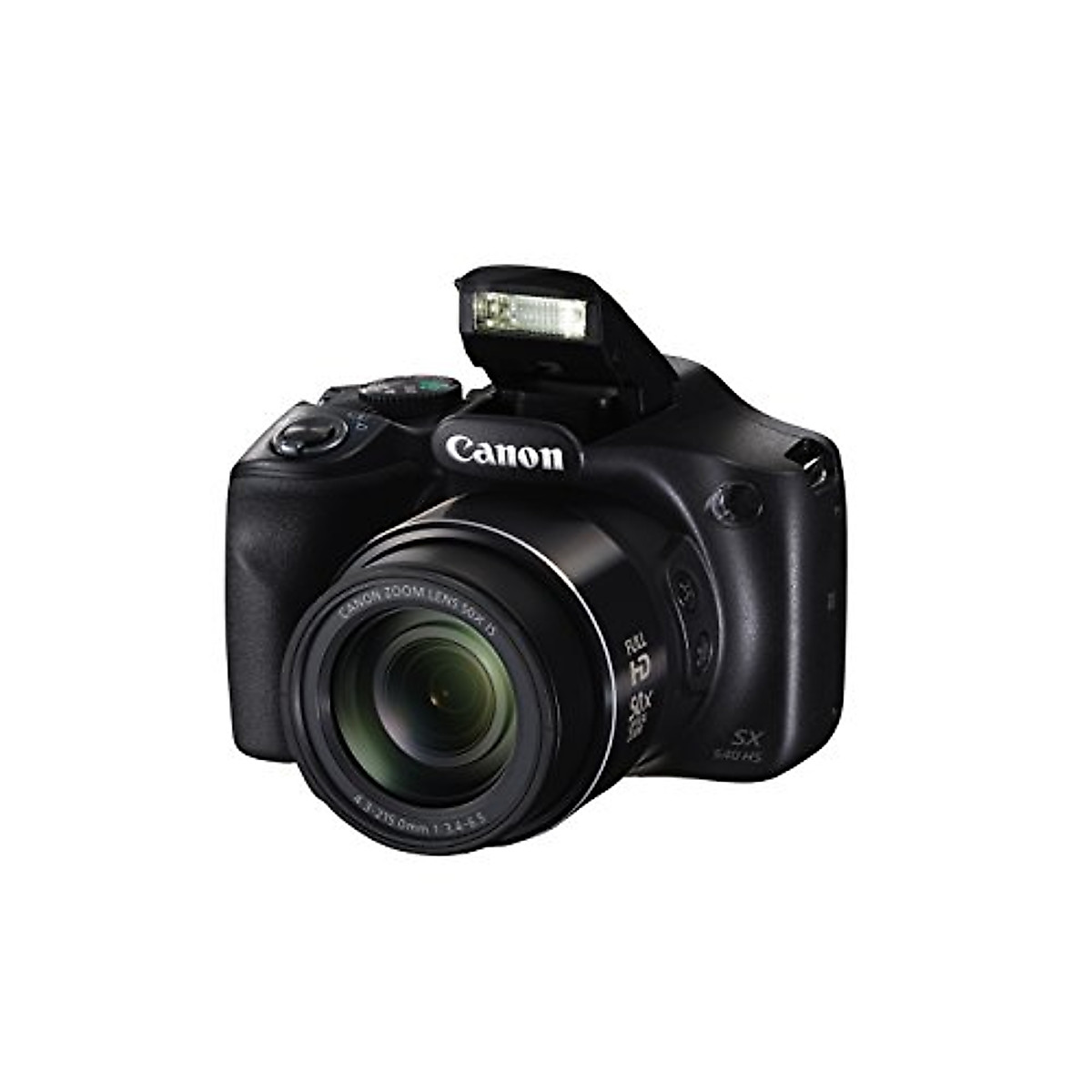 Canon PowerShot SX540 Digital Camera w/ 50x Optical Zoom - Wi-Fi & NFC Enabled (Black), 1-1067C001