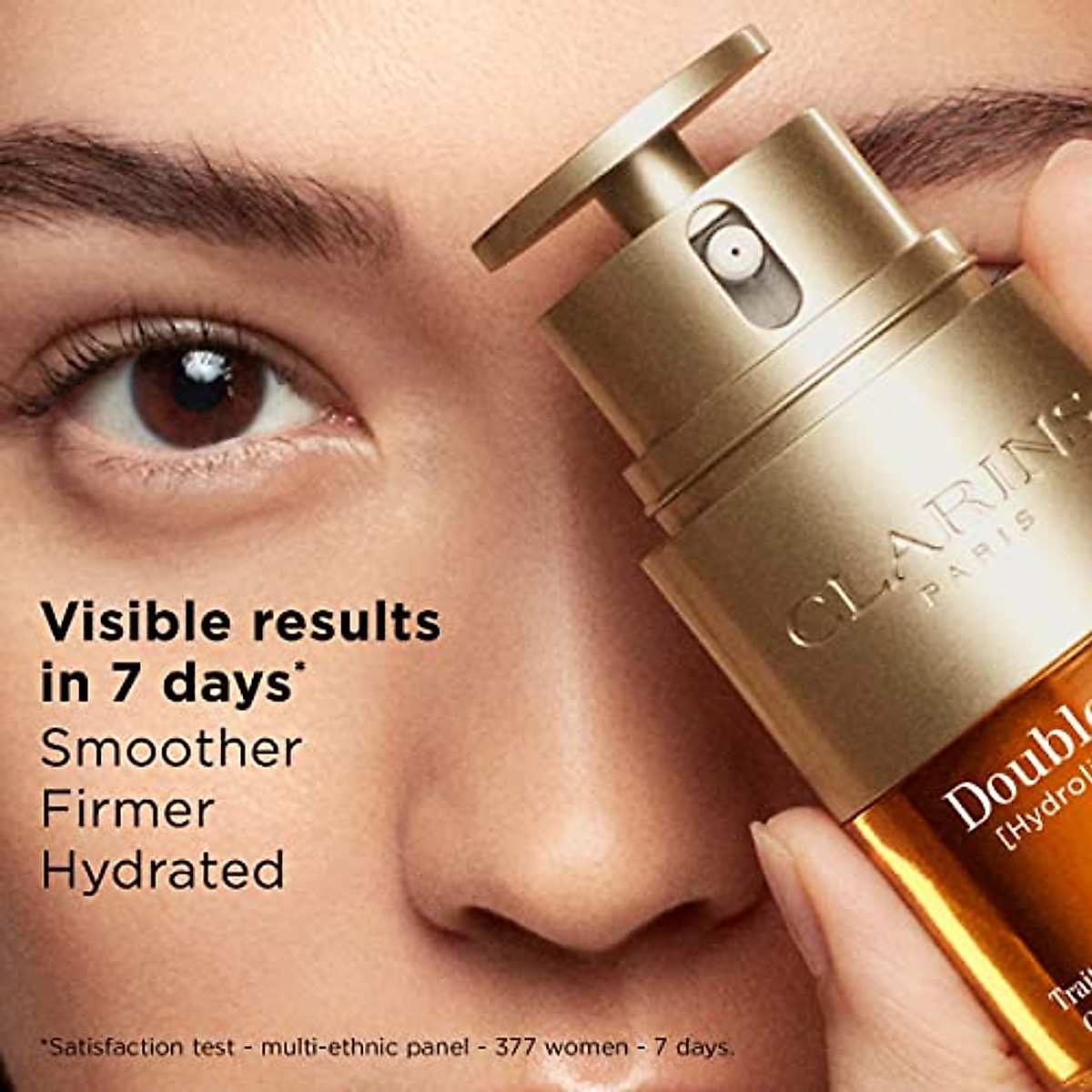 Clarins Double Serum Eye | Anti-Aging Eye Treatment | Visibly Smoothes, Firms, Hydrates and Revitalizes For More Youthful-Looking Eyes In Just 7 Days* | 13 Plant Extracts, Including Turmeric | 0.6 Oz