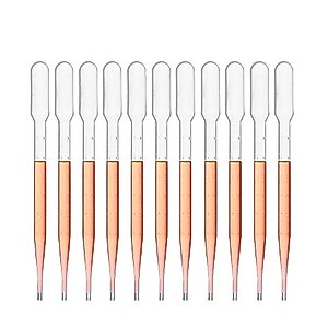 ULAB Scientific LDPE Transfer Pipette, Vol. 7ml, 3ml Graduated, 0.5ml Graduation 155mm, Pack of 100, UTP1002