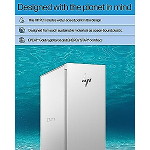 HP Envy Desktop Bundle PC, NVIDIA GeForce RTX 3070 Graphics,12th Generation Intel Core i9 Processor, 64 GB SDRAM, 2 TB SSD, Windows 11 Home OS, Wi-Fi & Bluetooth